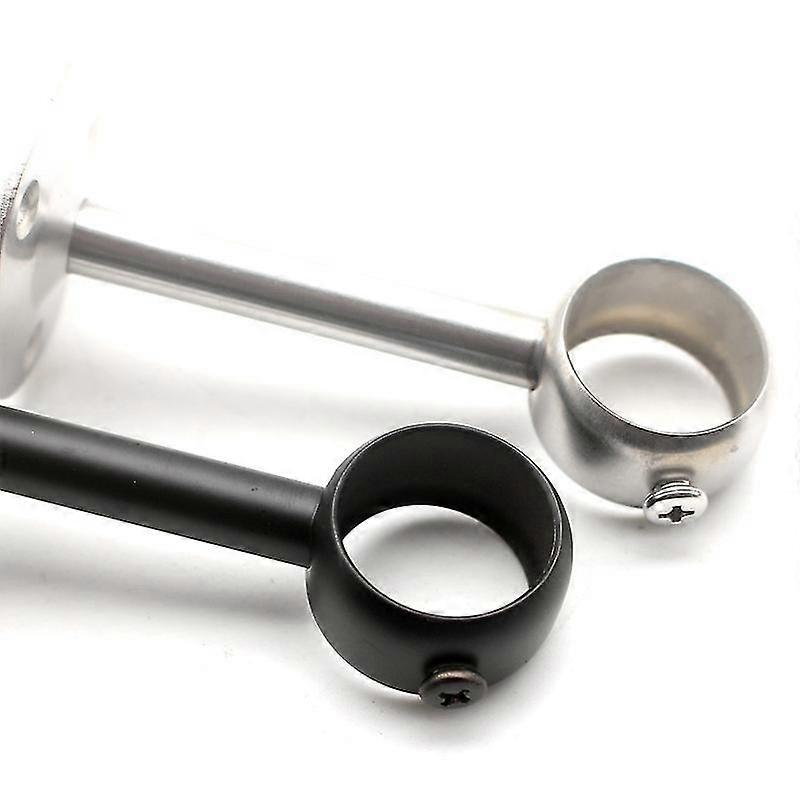 Ceiling Curtain Pole Brackets, Curtain Rod Holder, Heavy Duty Metal ...