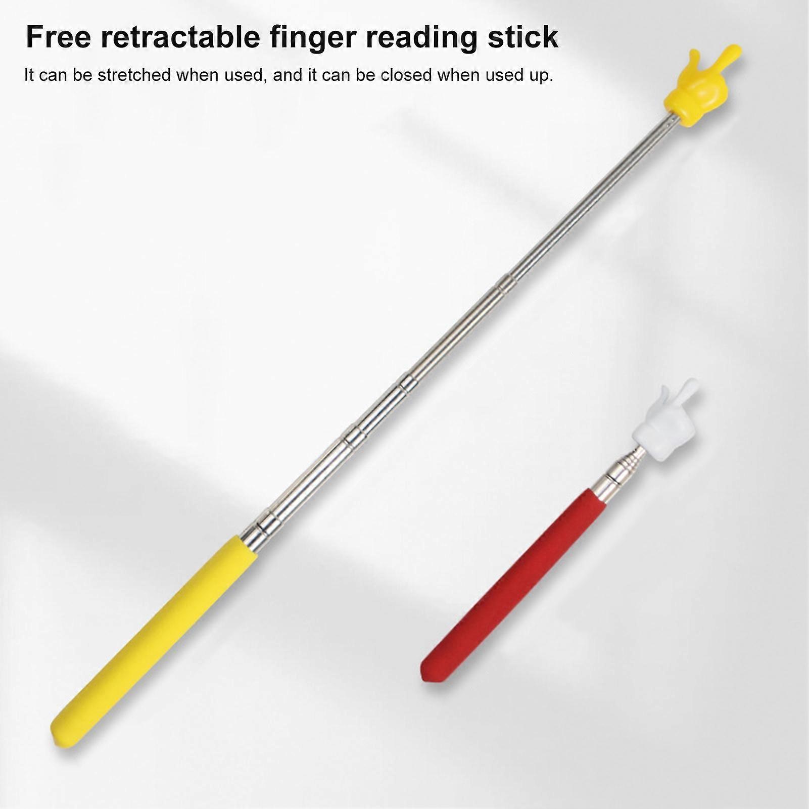 4Pcs Pointing Sticks Extendable Handle Flexible Finger Shape Anti-slip ...