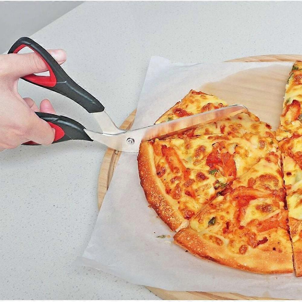 Pizza Scissors, Multifunctional Kitchen Scissors, Stainless Steel, 27 ...