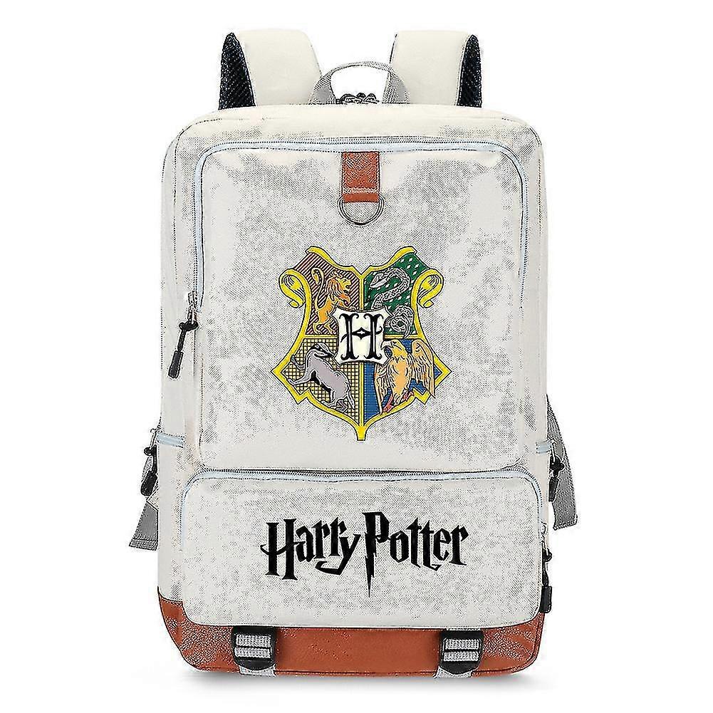 Harry Potter Printed Backpack Casual Student School Bag | Fruugo UK