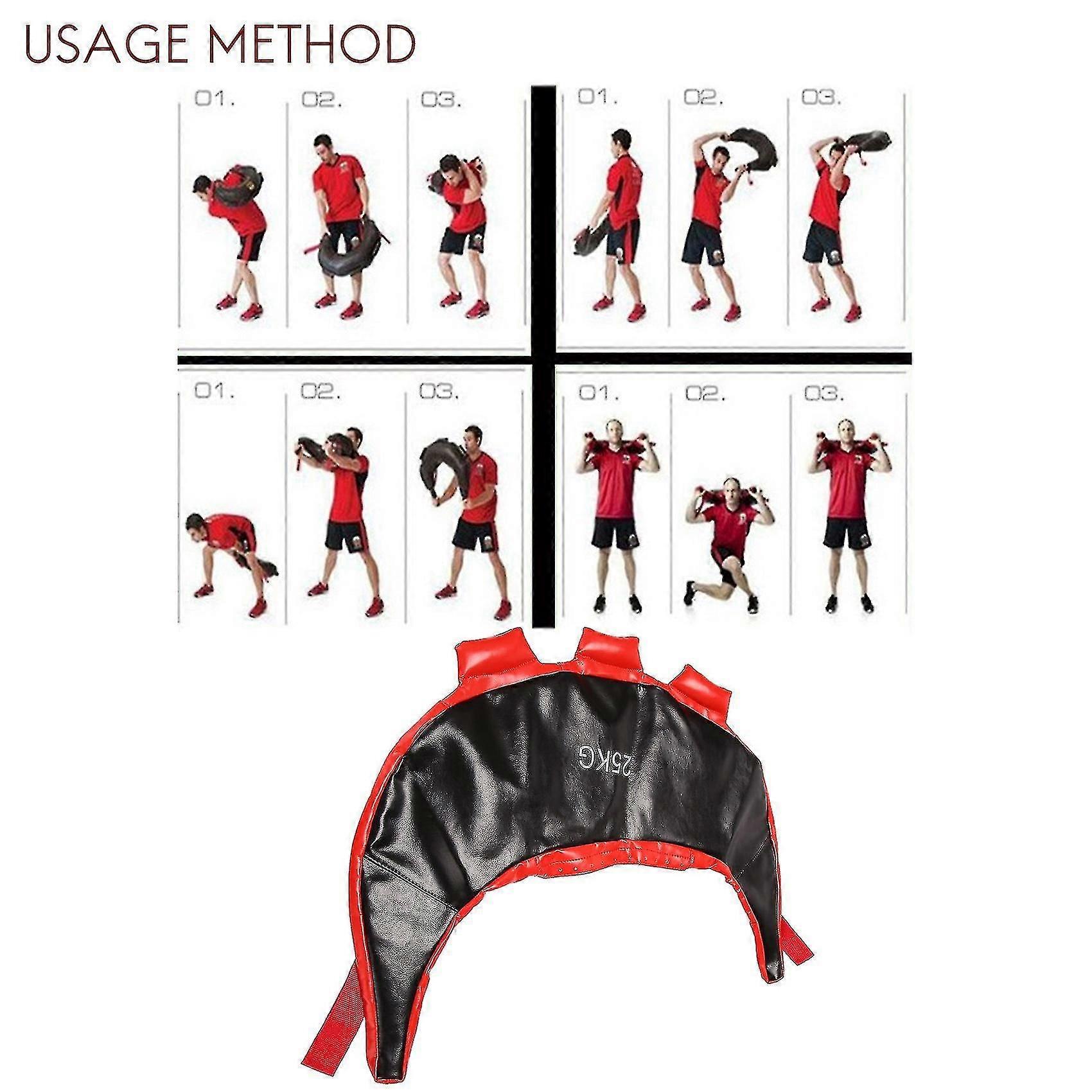 Weight Lifting Bag Bulgarian Power Bag Strength Exercise Sandbag ...