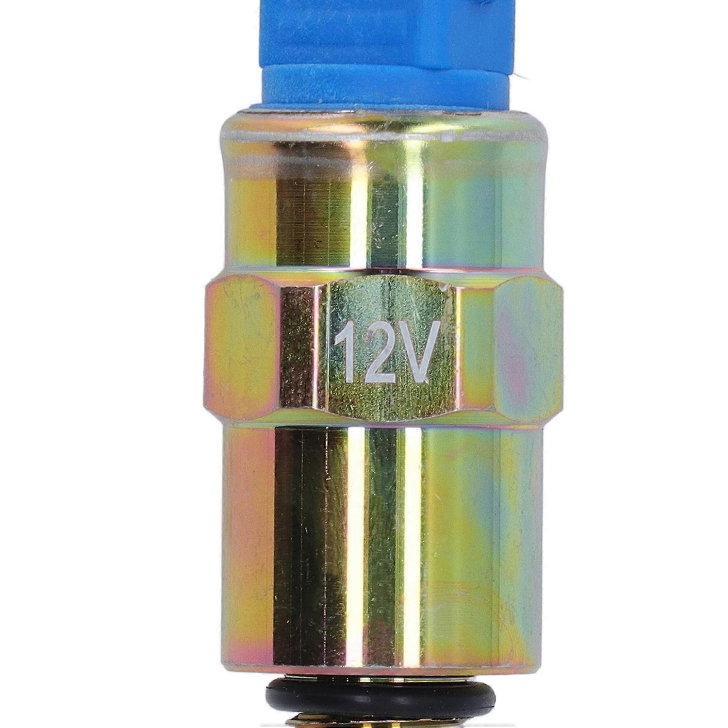 12V Fuel Shutdown Shutoff Solenoid 716‑30255 Replacement for JCB 3CX ...
