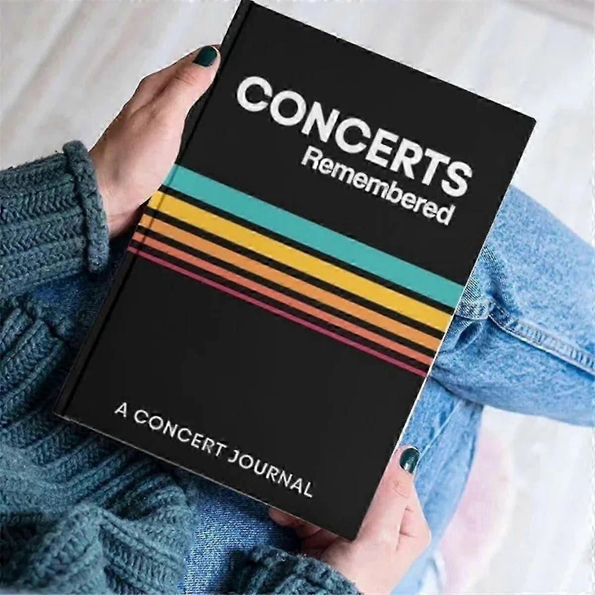 New Concert Journal Track Favorite Concerts Record Concert Journal ...