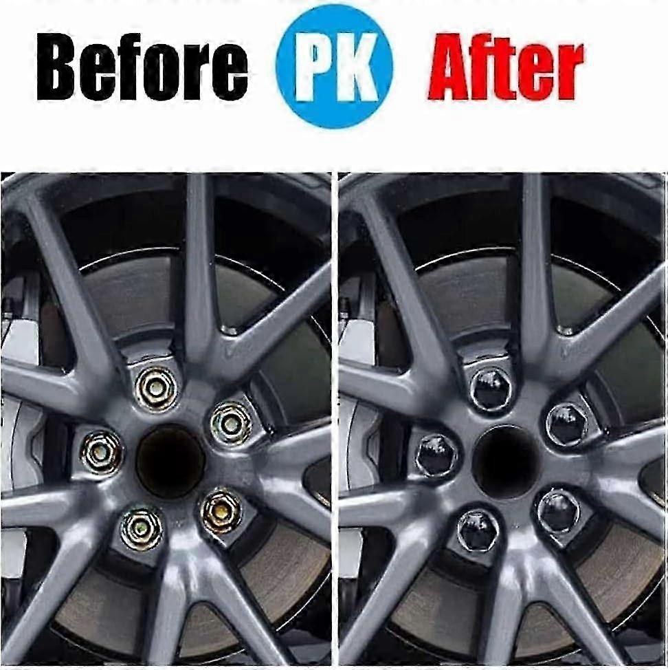 20-Piece Wheel Nut Covers for S60 XC90 V40 V50 V60 S90 V90 XC60 XC40 ...