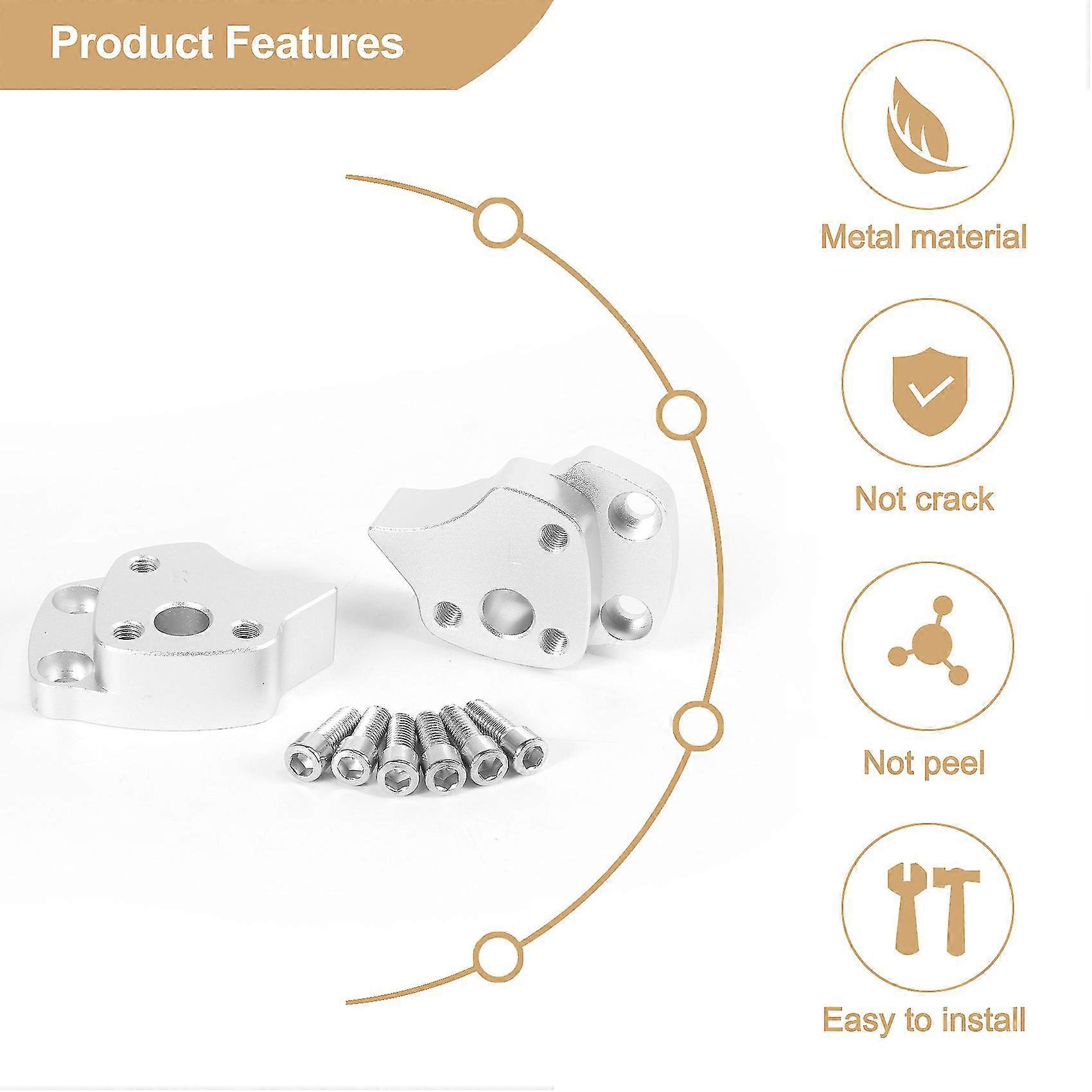 25mm Handlebar Riser For Fjr1300 Fjr 1300 2001-2005 Silver Handle Bar ...