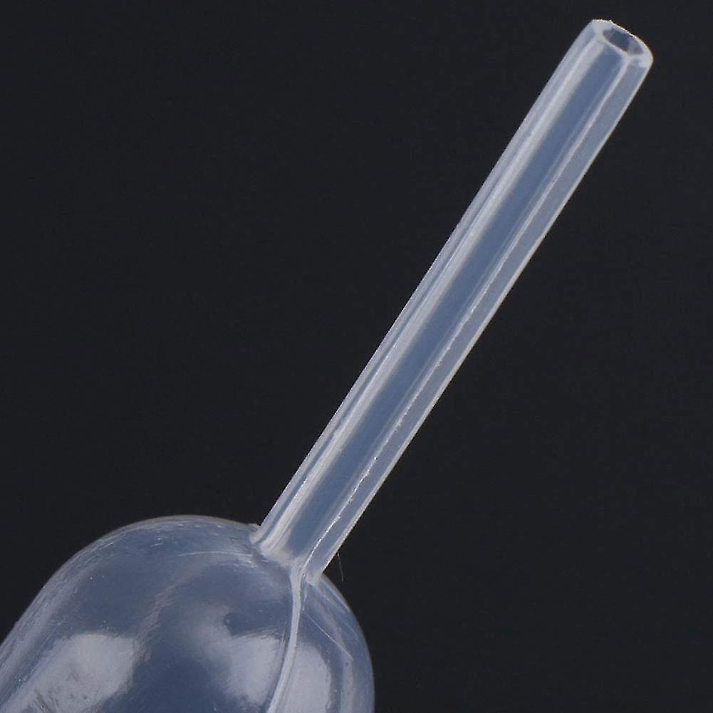 50pcs 4ml Disposable Clear Plastic Jam Straw Pasteur Pipette Juice ...