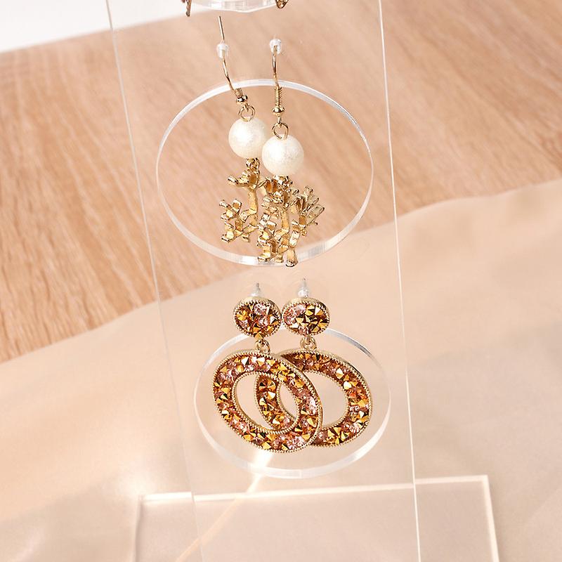 Acrylic Earring Holder Earring Display Stand Rack Showcase Retail ...