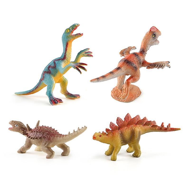 Mini Dinosaur Series Tyrannosaurus Rex Stegosaurus Velociraptor ...