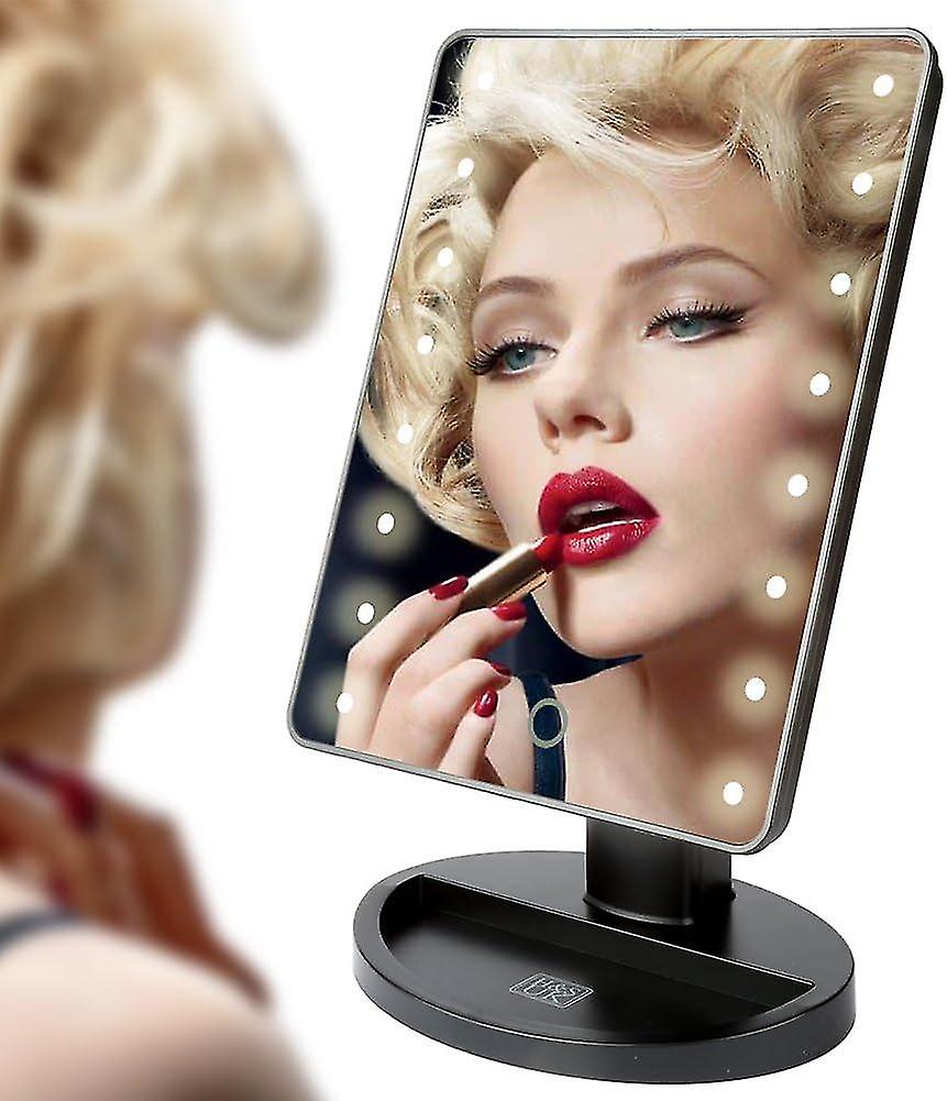 Make Up Mirror Led Lighted Illuminated Cosmetic Mirror With Lights Desk ...