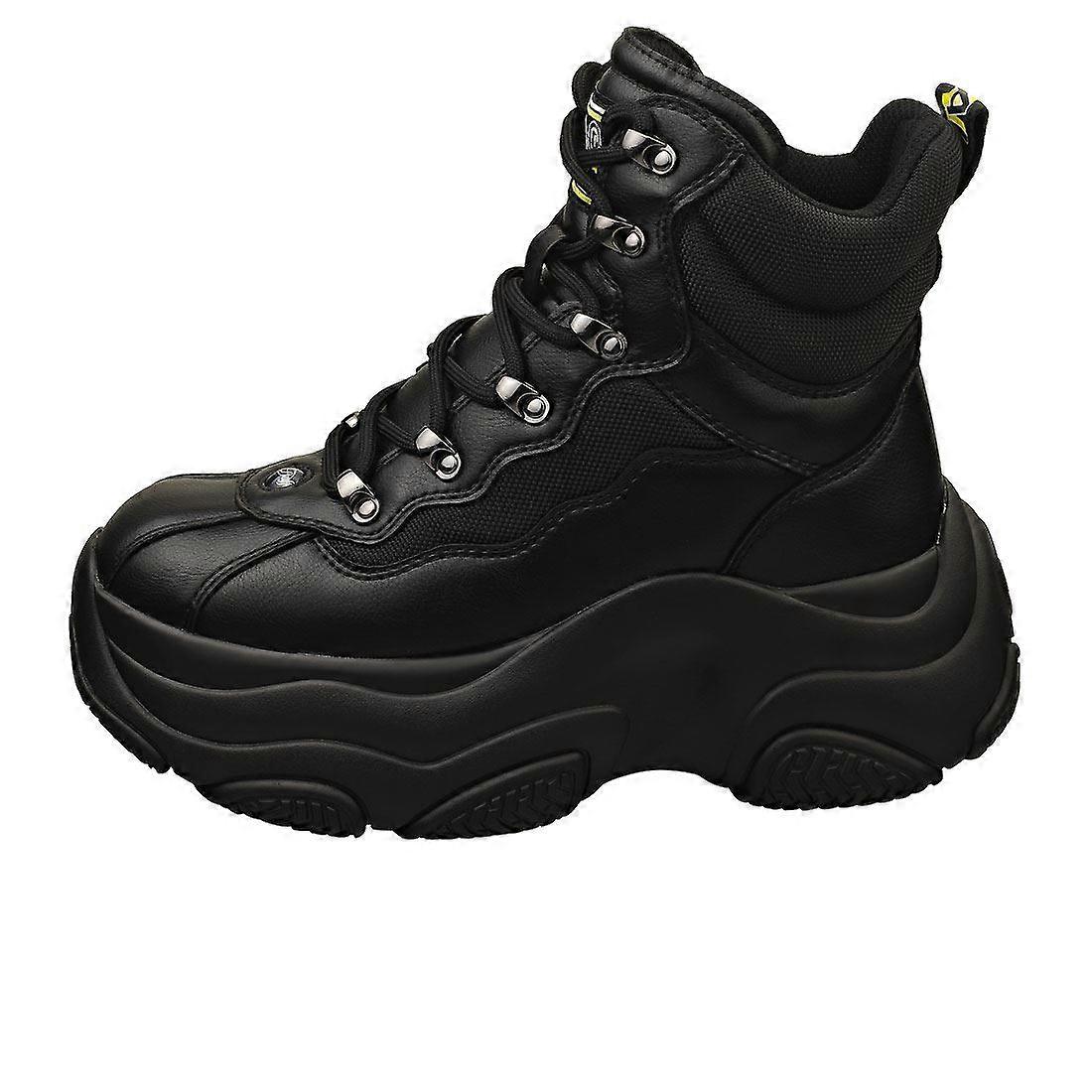 Buffalo Prowler Hike Hi Womens Platform Boots in Black | Fruugo UK