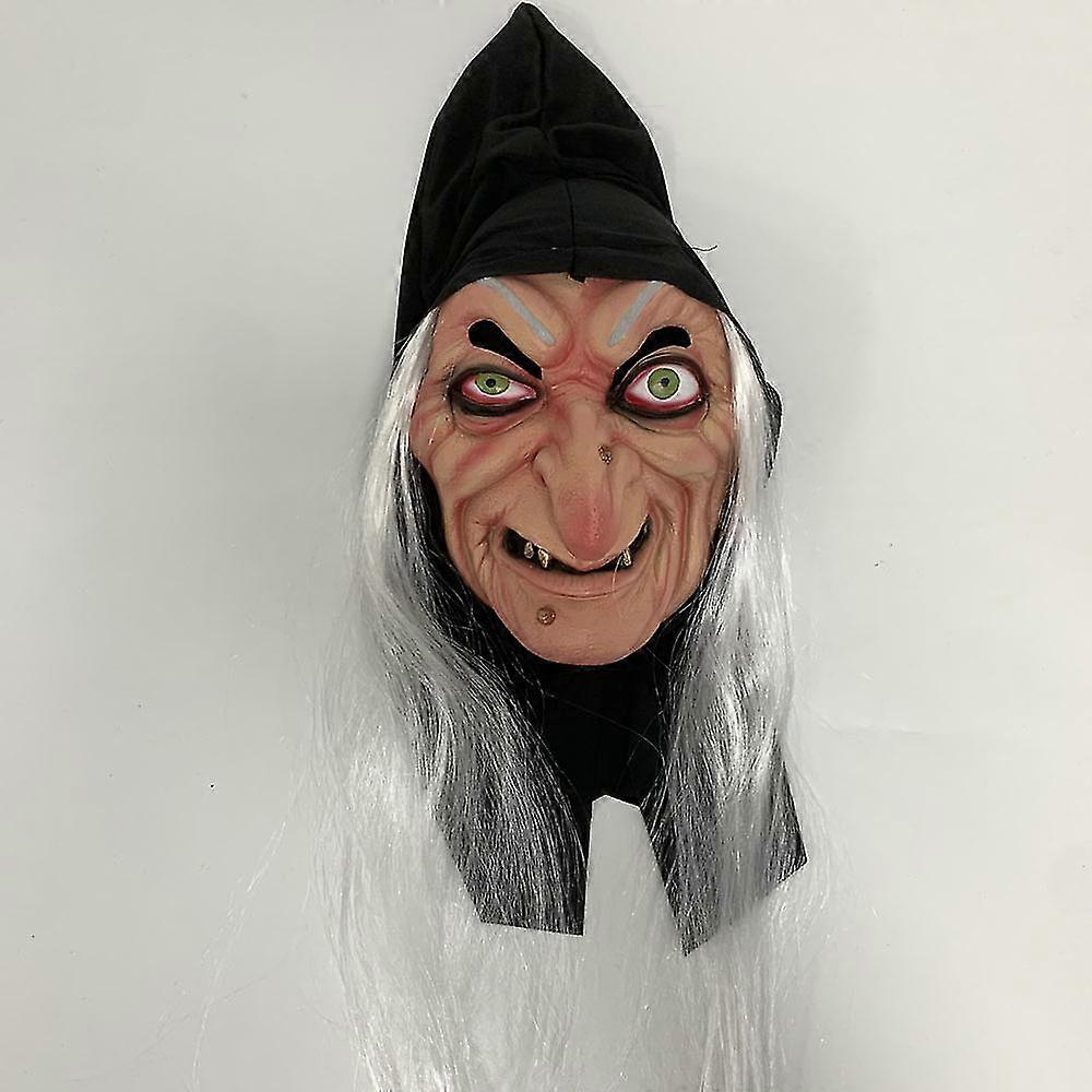 Halloween Horror Witch Mask Cosplay Ghost Face Joker Sorceress Old Nana ...