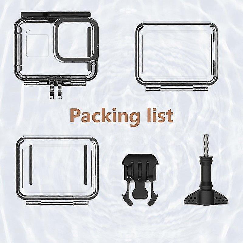 60meters Underwater Protection Cover Gopro Hero 8 Black Waterproof ...