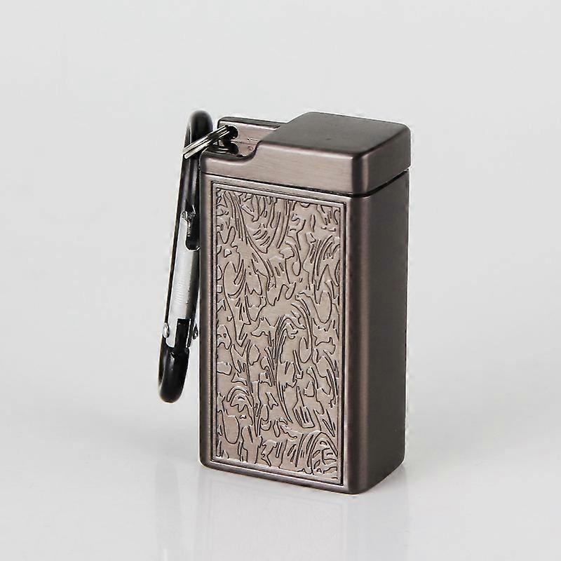 Mini Portable Pocket Metal Deodorant Ashtray With Key Chain silver ...
