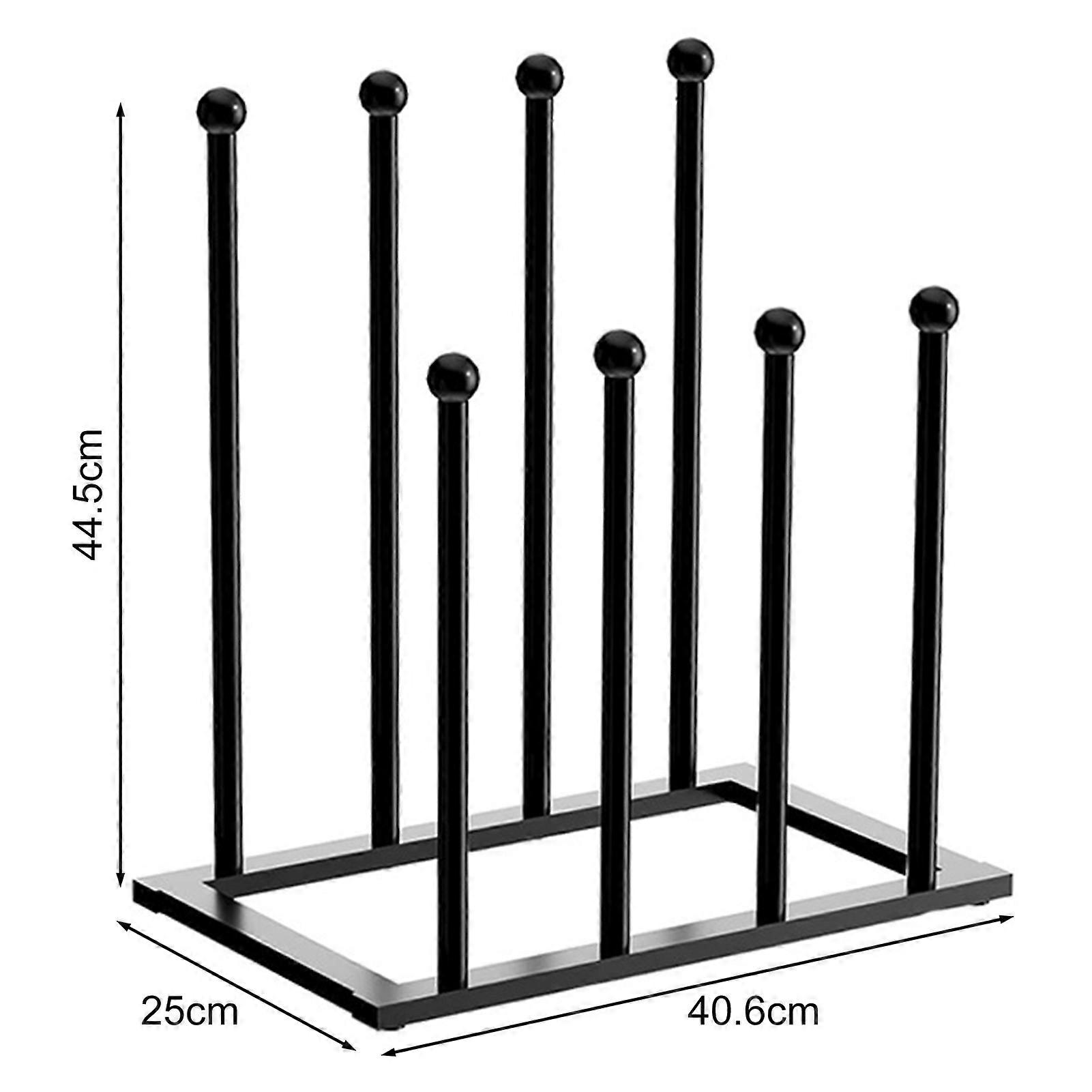 Vertical Metal Boot Rack Free Standing Shoes Drying Stand for Wader ...