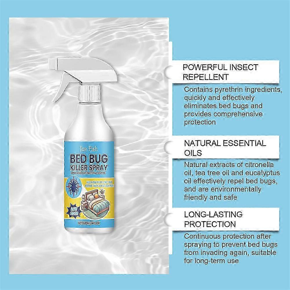 1-3pcs Bed Bug Spray To Prevent Fleas And Bed Bug Bites, Home Multi ...