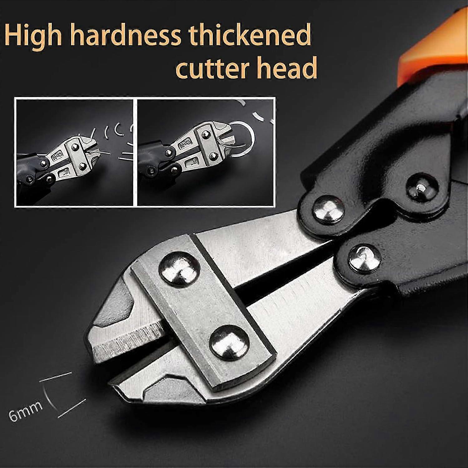 Steel Bolt Cutters - 8 Inch Mini Steel Wire and Bolt Cutter, Bolt ...