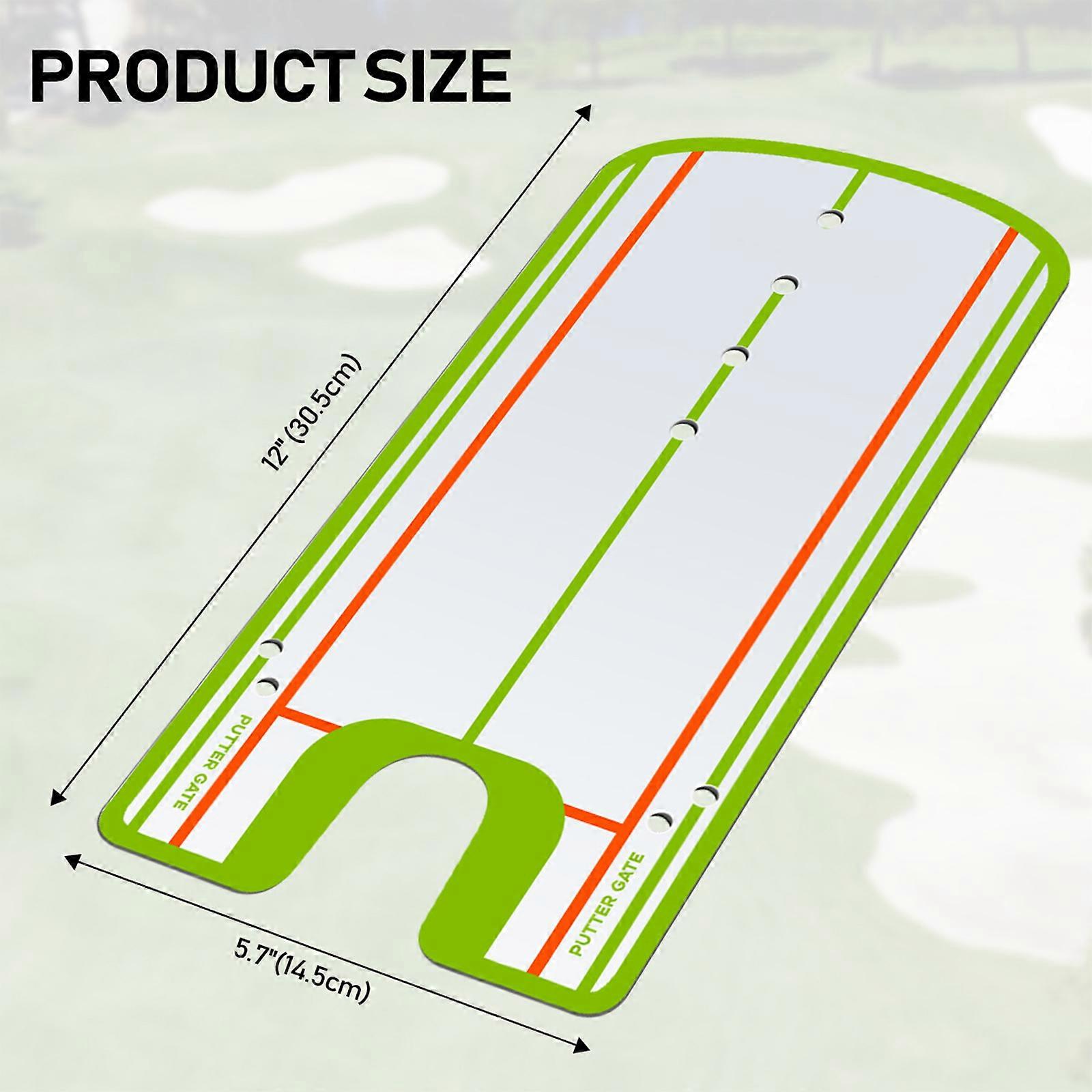 Golf Putting Alignment Mirror For Golf Putting Practice for Beginners ...
