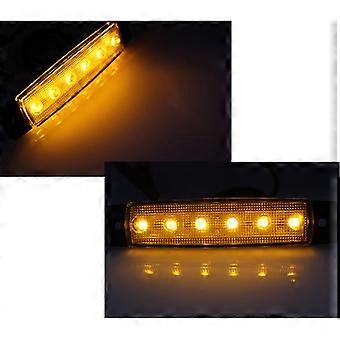 10 Pack 12v 6 Smd Led Side Marker Lights Front And Rear Marker Lights ...