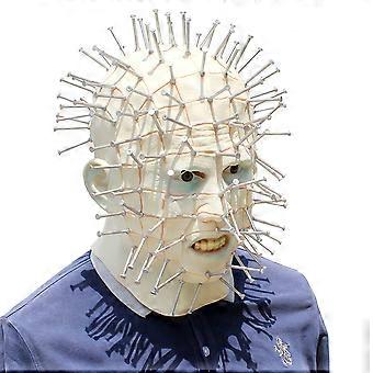 Men's Monster Horror Hellraiser Pinhead Mask Halloween Costume ...