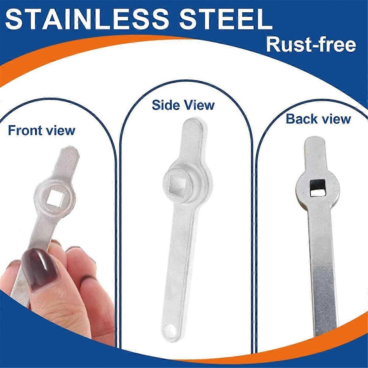 The Ultimate Radiator Key, Premium Stainless Steel Plumbing Tools, Air ...