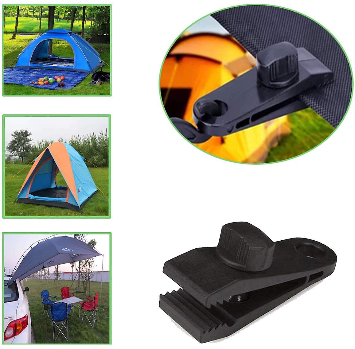 Fong 12pcs Tarp Clip Clamp, Heavy Duty Tarp Clamp Set Snap Awning Clamp ...