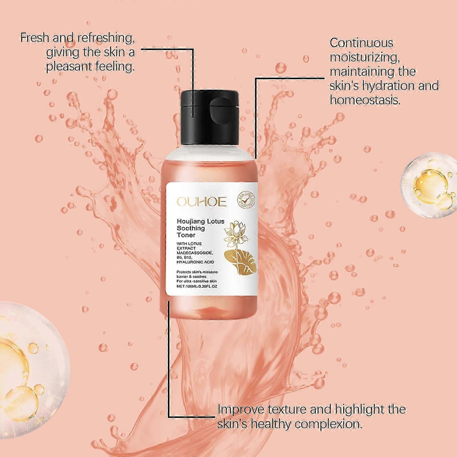 Lotus Toner Moisturizes Facial Skin, Brightens Skin, Brightens ...