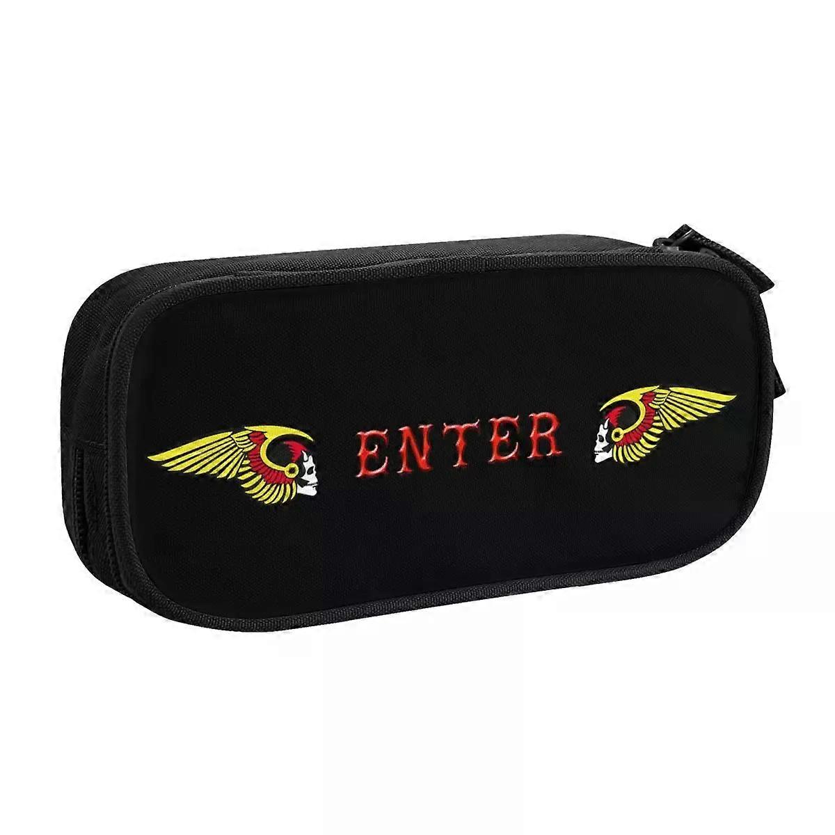 c5980 Hells Angels Motorcycle Club Pencil Cases Lovely Bags Student ...