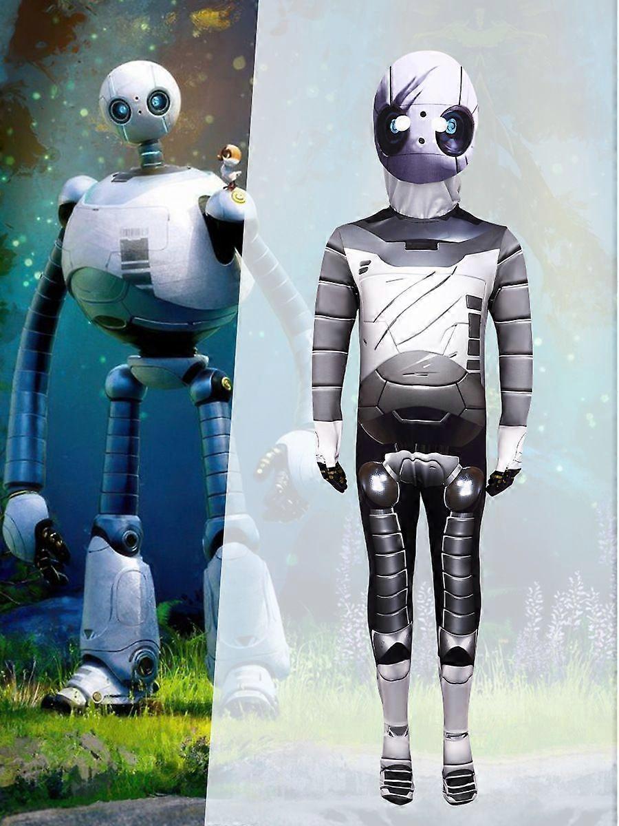 Kids Adult The Wild Robot Cosplay Costume Jumpsuit Party Fancy Dress ...