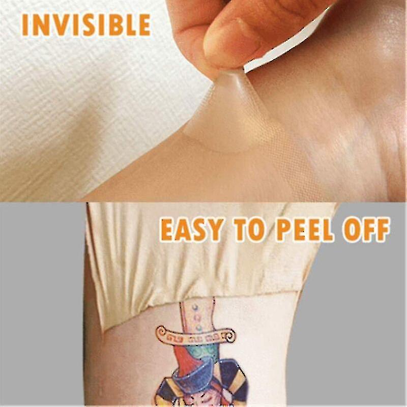 5 Pack Breathable Tattoo Flaw Concealing Lape,scars Flaw Cover Up Lape ...