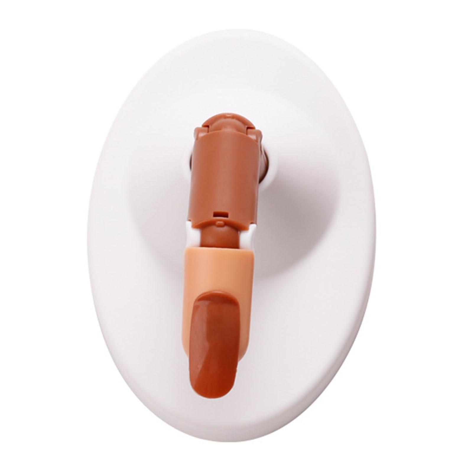 Beginner nail practice mechanical prosthetic hand flexible joint finger ...