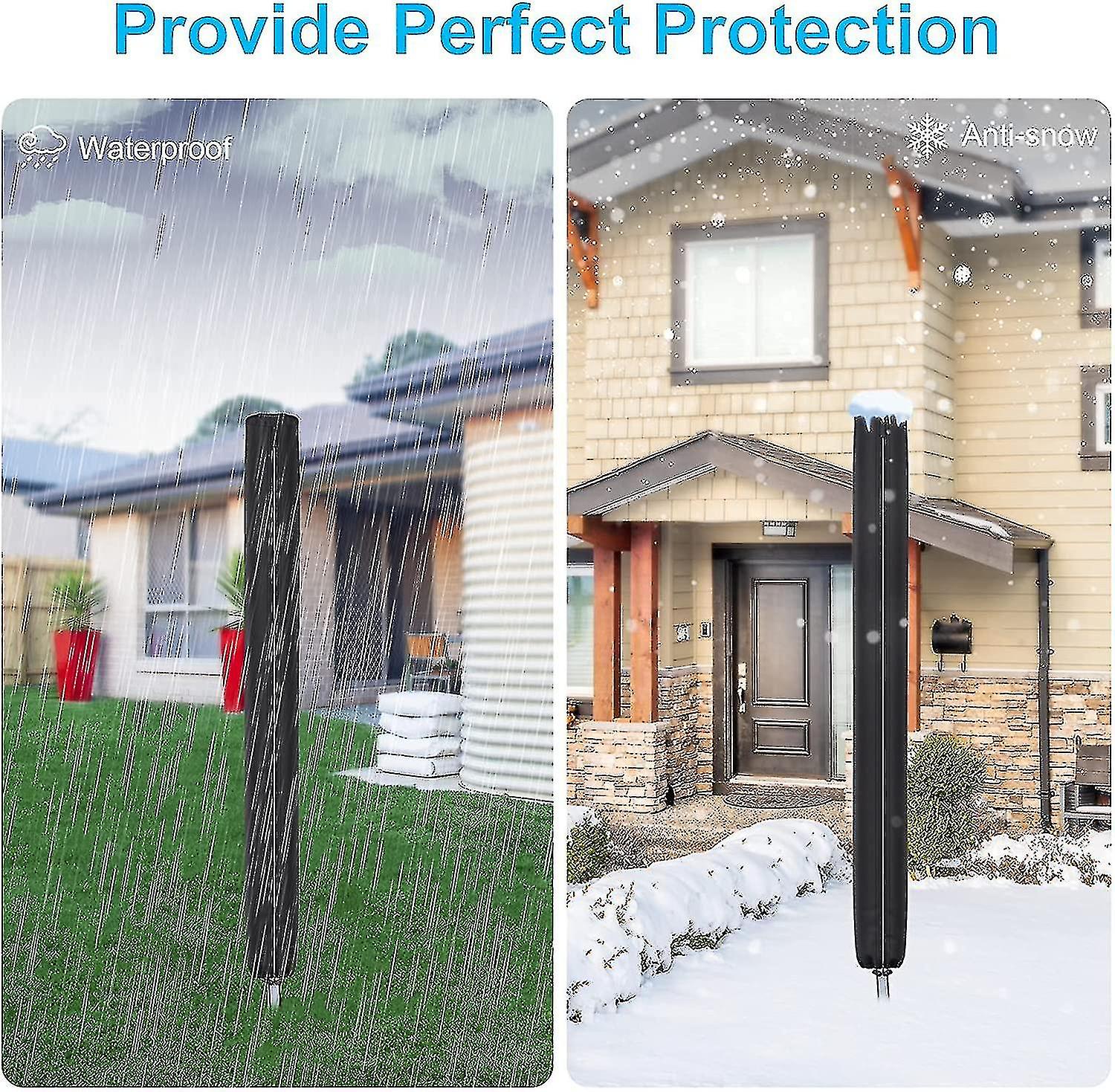 Home Repair-outdoor Umbrella Dryer Cover, Outdoor Dryer Cover, Umbrella Dryer Cover, 210d Oxford ...