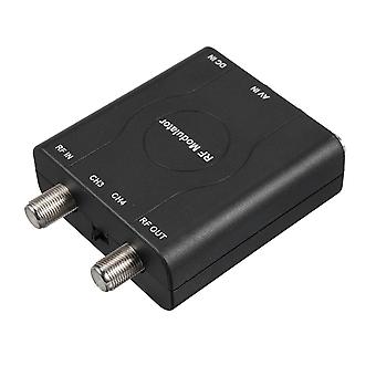 RF Modulator AV to RF Converter NTSC CH3/CH4 Channels Video Input ...