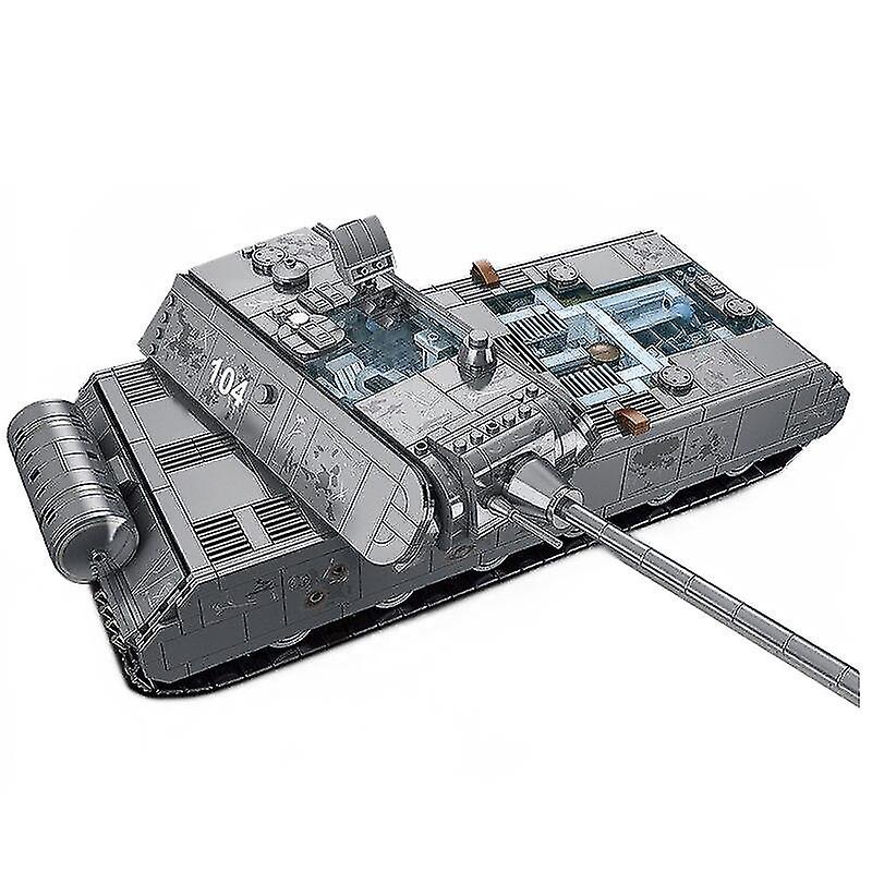 Ww2 Panzer Tank Maus Model Building Blocks World War Military Army ...