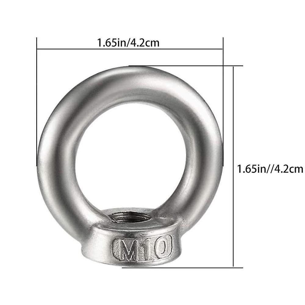 M10 Lifting Ring Eye Nut,Stainless Steel Eye Nut,Stainless Steel Female ...