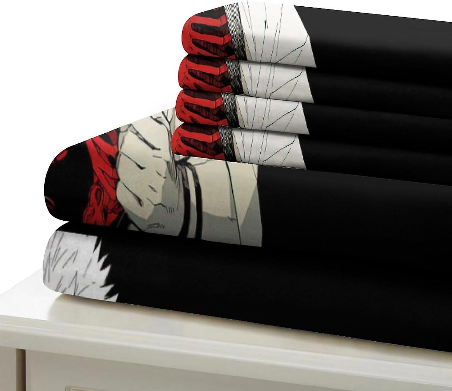 Anime Ryomen Sukuna Bedding Duvet Cover Set Soft Microfiber Jujutsu ...