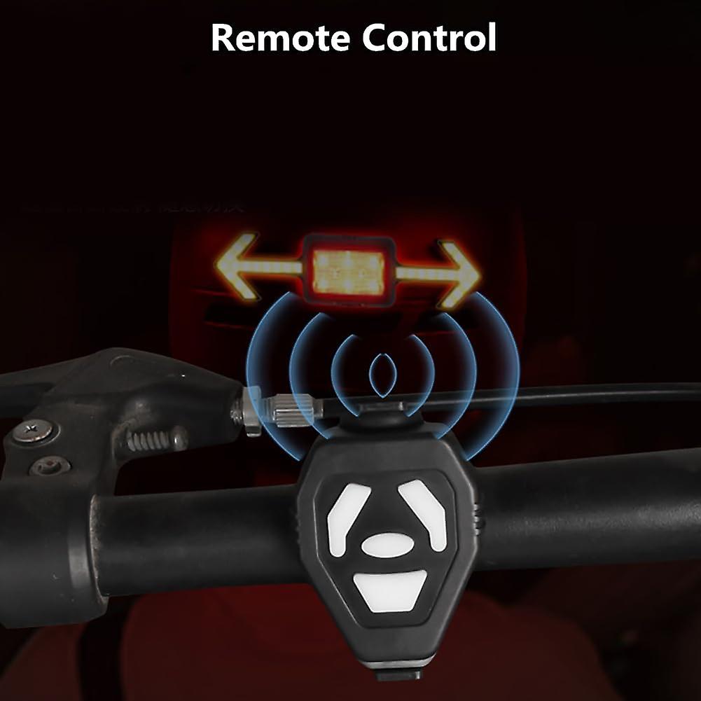 Bike Ride Helmet Lights with Wireless Remote Control - Bicycle Tail ...