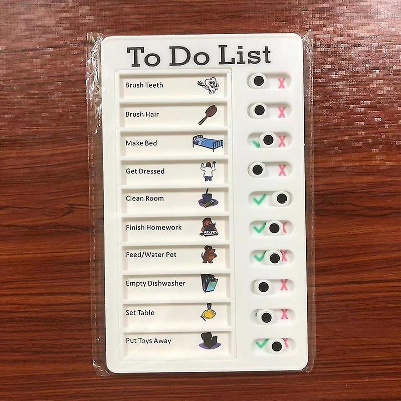 Chore Chart Memo Checklist Board, Chore Chart For Kids, To Do List Message Board For Daily Task ...