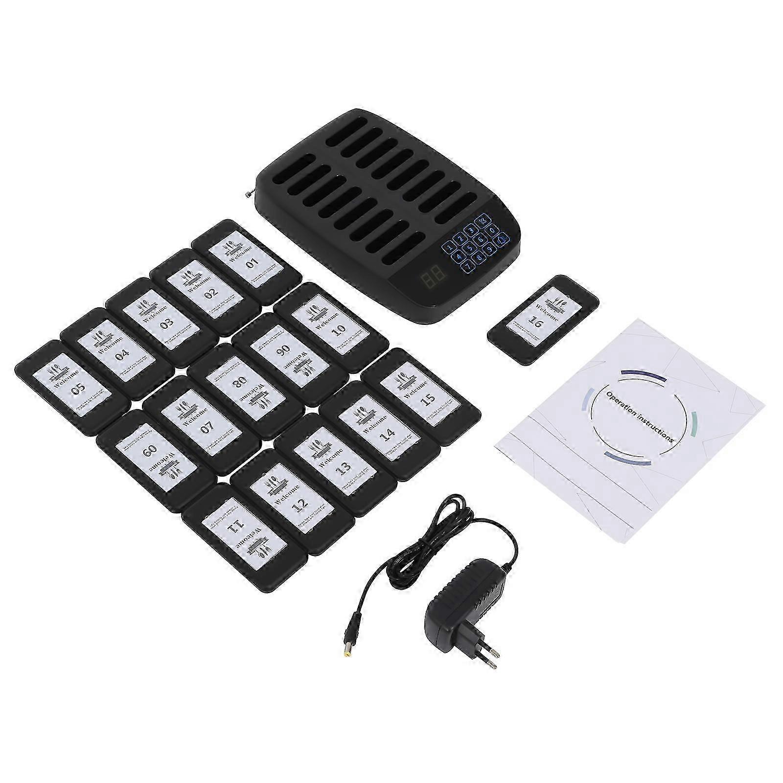 Wireless Pager Calling System for Restaurant | Fruugo UK