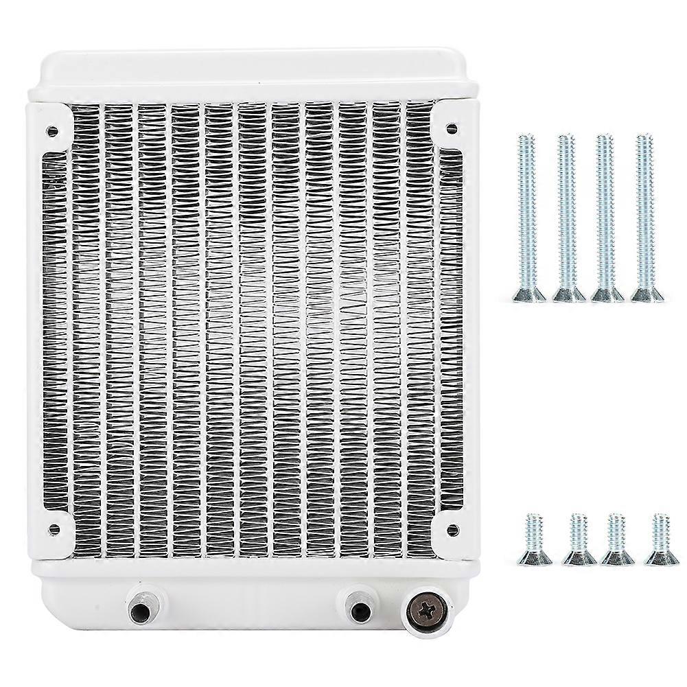 Professional PC Water Cooling Aluminum Radiator 12cm/4.7in Installation ...
