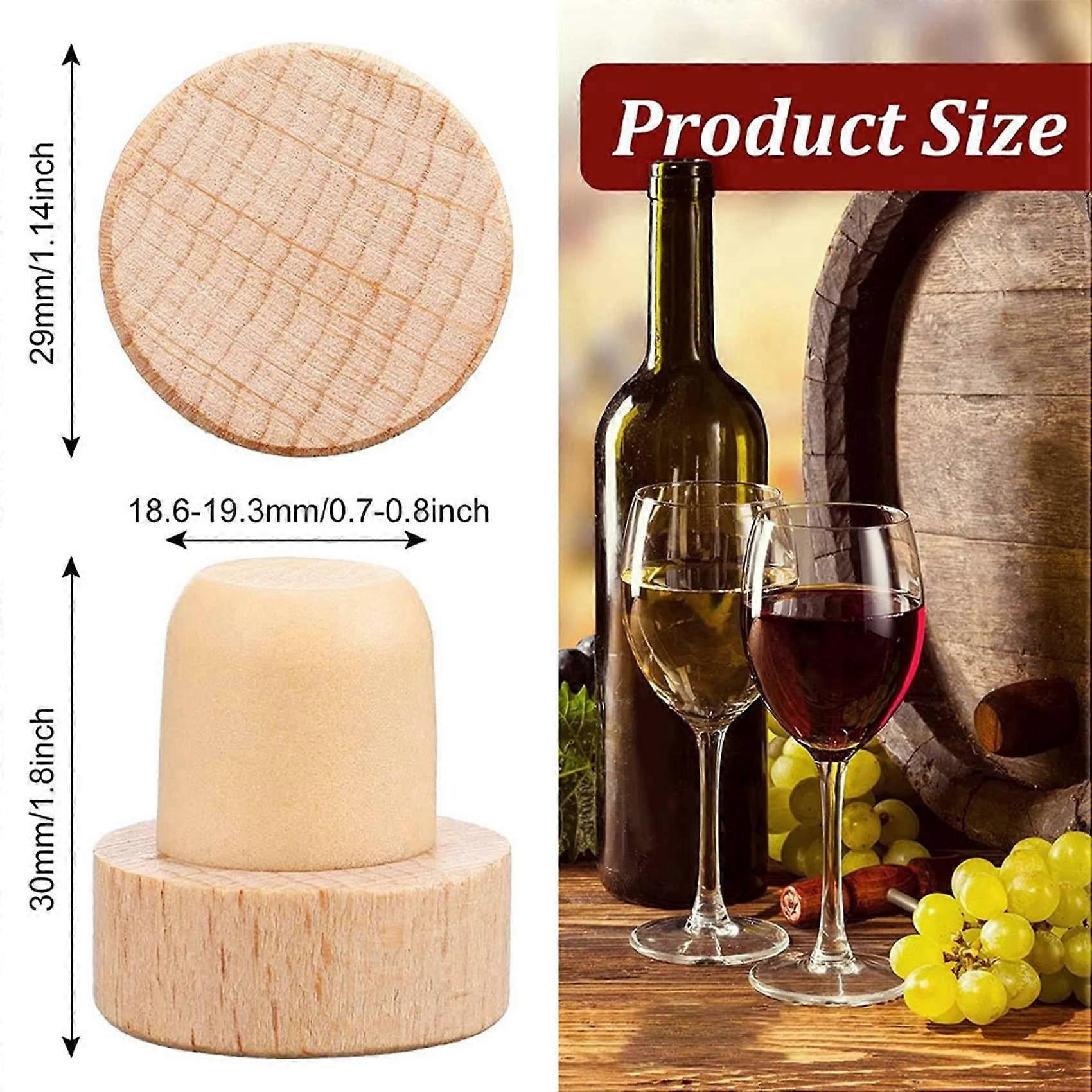 Wine Bottle Corks T Shaped Cork Plugs for Wine Cork Wine Stopper ...