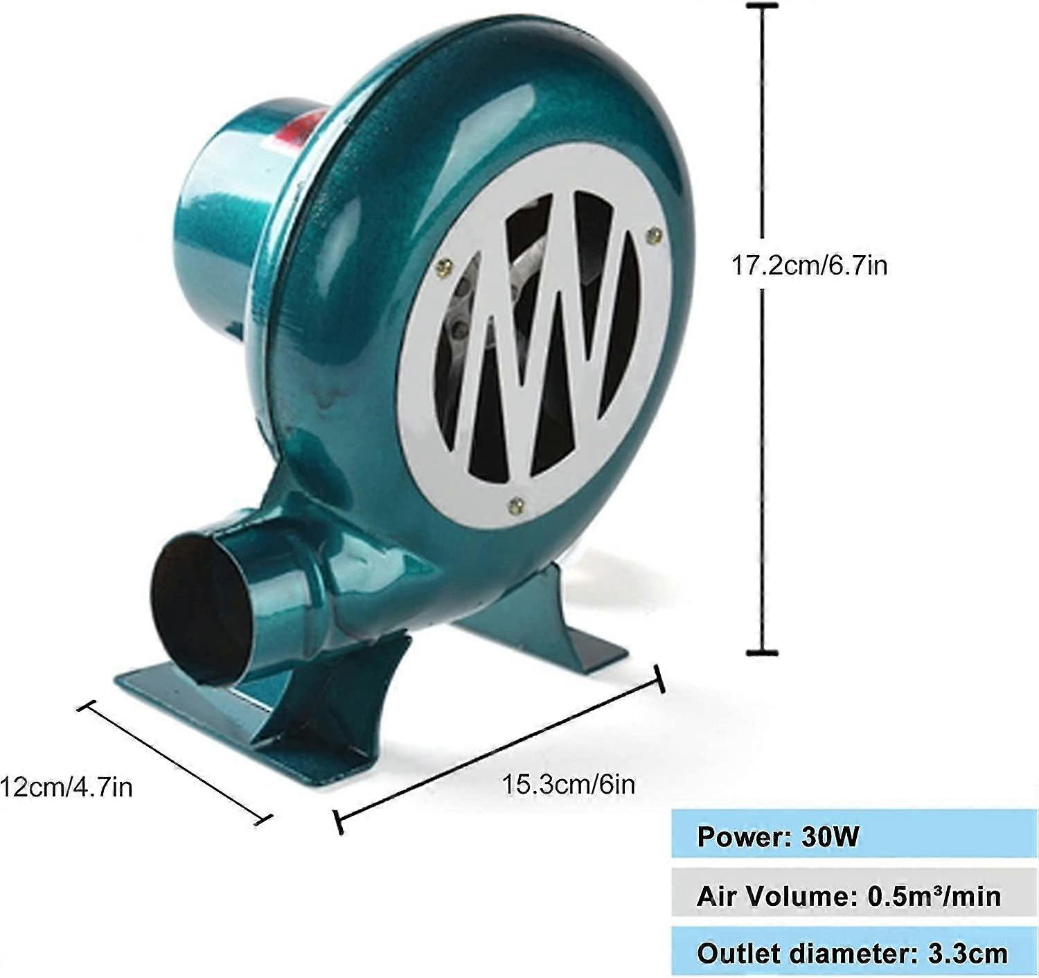 Electric Blower, Cast Iron Outdoor Centrifugal Blower, Bbq Cooking Fan ...