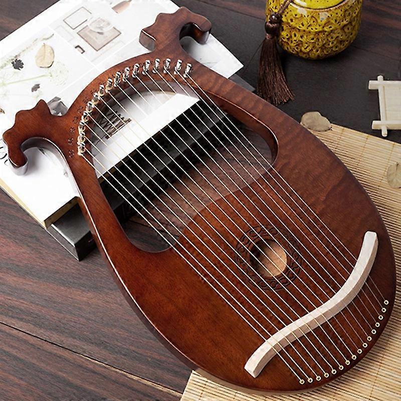Lyre Harp, 16 String Mahogany Body String Instrument Body Instrument ...
