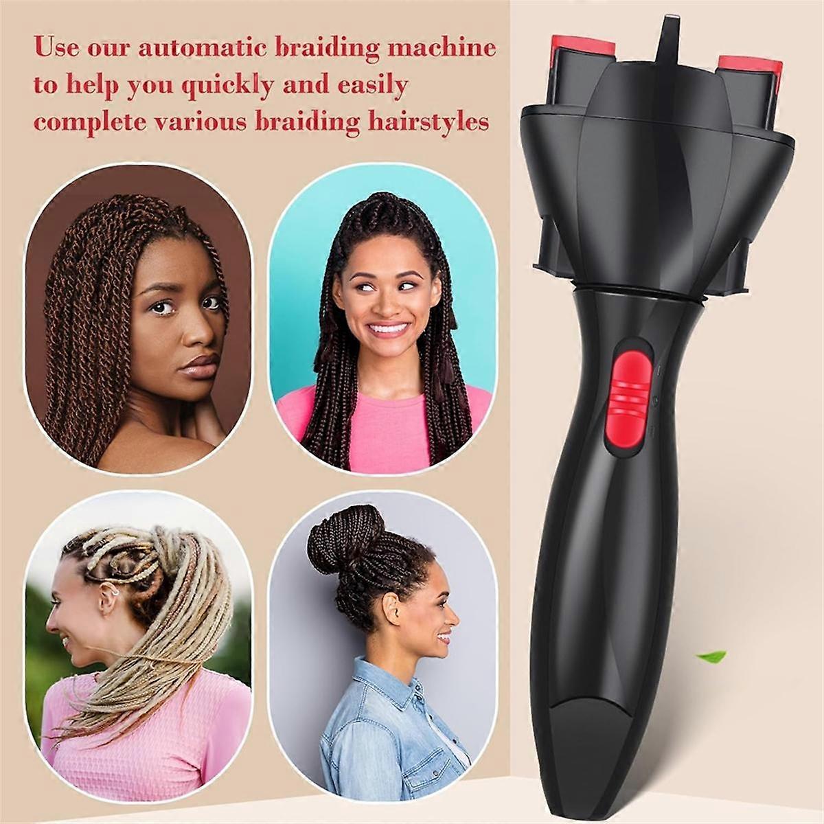 Automatic Braid & Rat Tail Comb Set Automatic Hair Twister Automatic ...