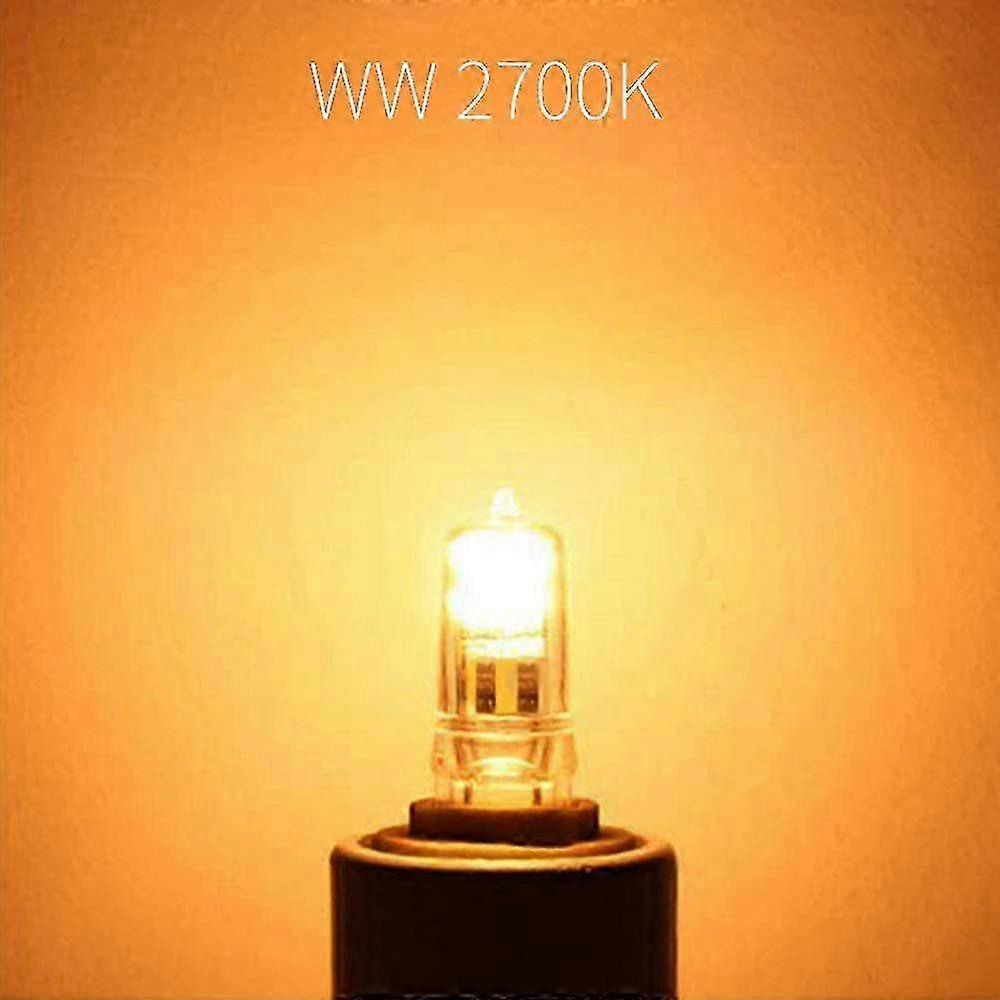 10pcs G6.35 Halogen Light Bulbs 2 Pin 12v 35w, Warm White 2700k, For ...