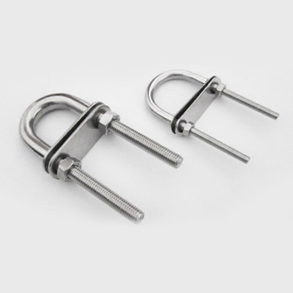 U Bolt Stainless Steel Boat Stern Stock Fixed Welding Plate Bow Eye Tie ...