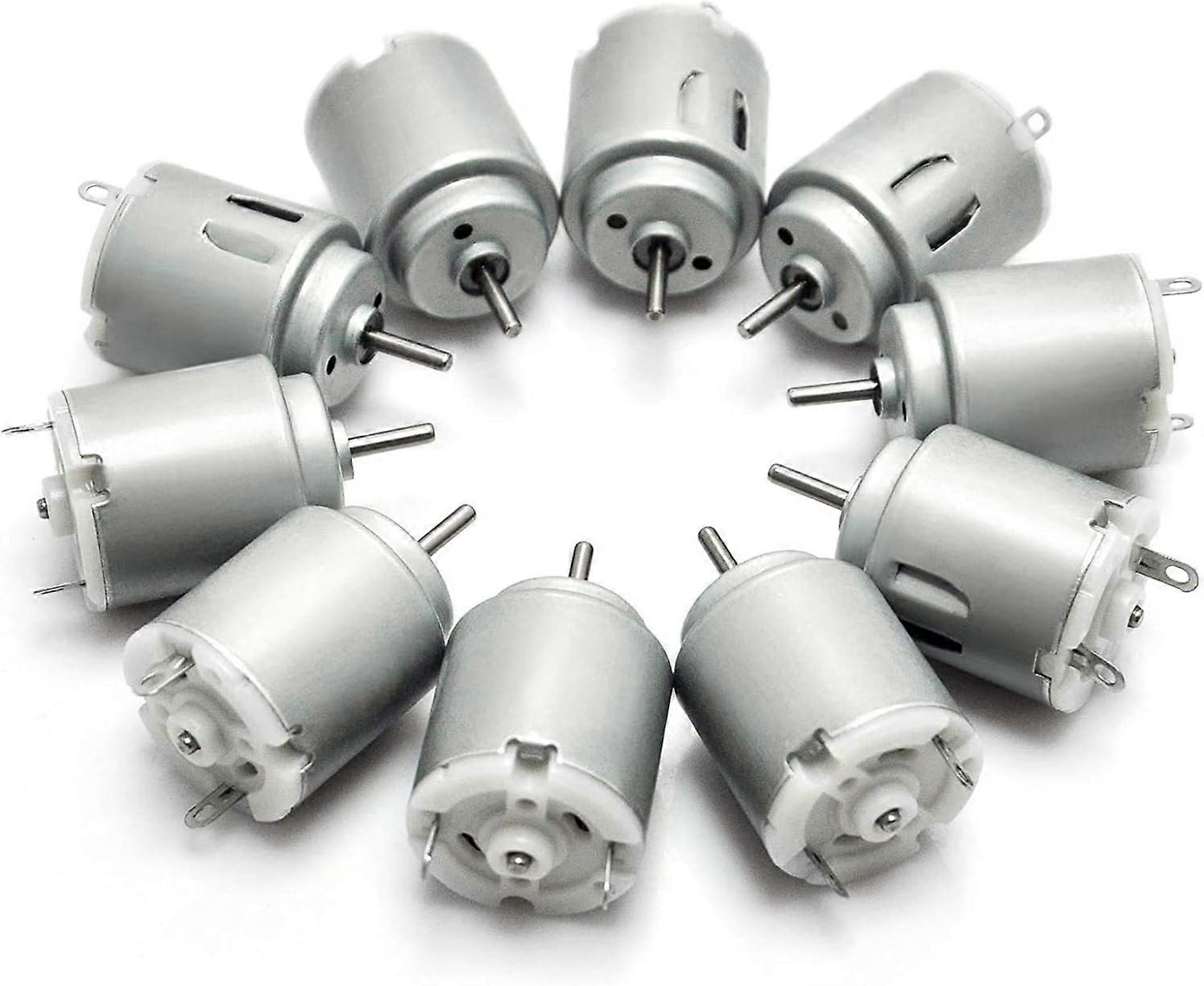 10Pcs DC Motor 140 Mini Electric Motor DC 3-5V 6300 RPM for DIY | Fruugo UK