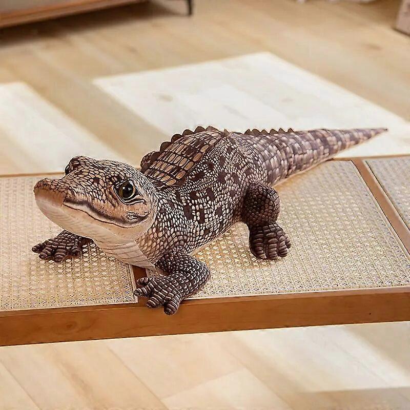 100cm Simulation Crocodile Plush Toy Lifelike Alligator Pillow Soft ...