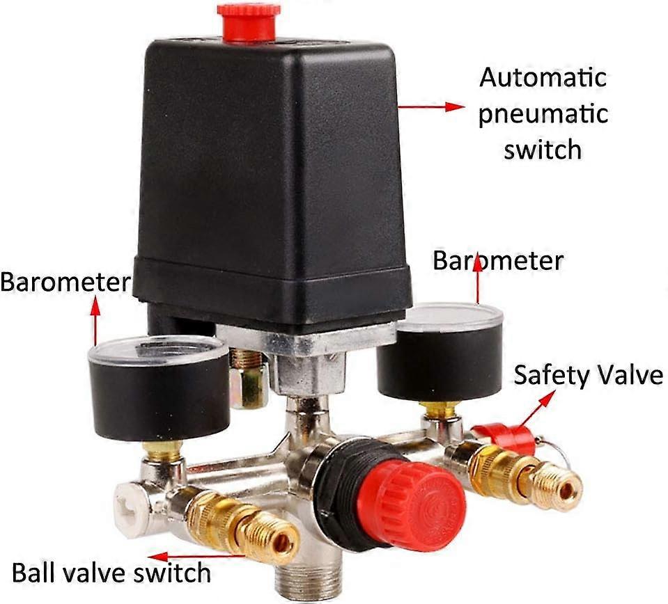 Air Compressor Pump Pressure Switch Resistor Control Valve | Fruugo UK