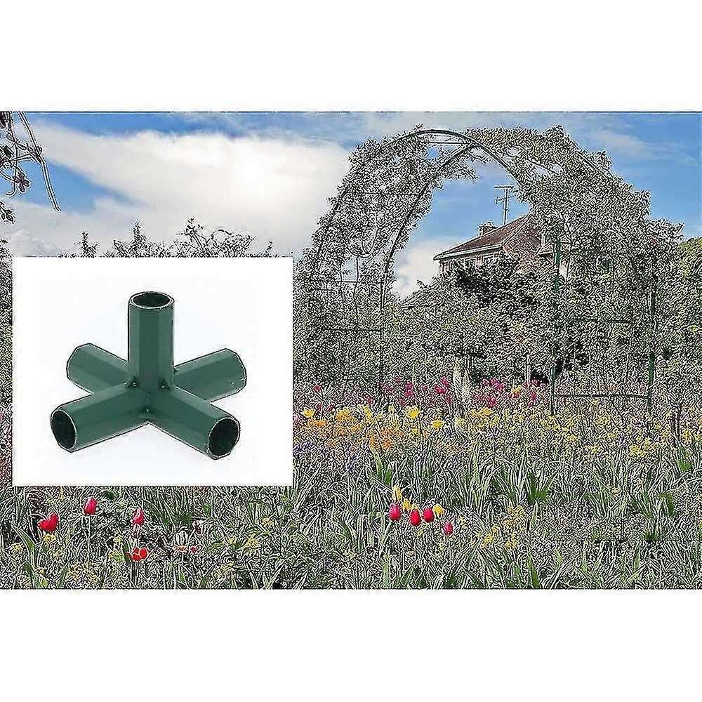 5 Pcs Corner Connectors For Garden Frames, 5 Way Connectors Pipe Joints ...