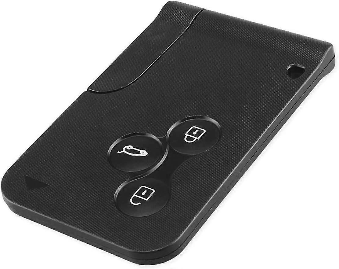 Buttons Remote Key Fob Key Card Shell for Re-Nault Clio 3 Megane 2 ...